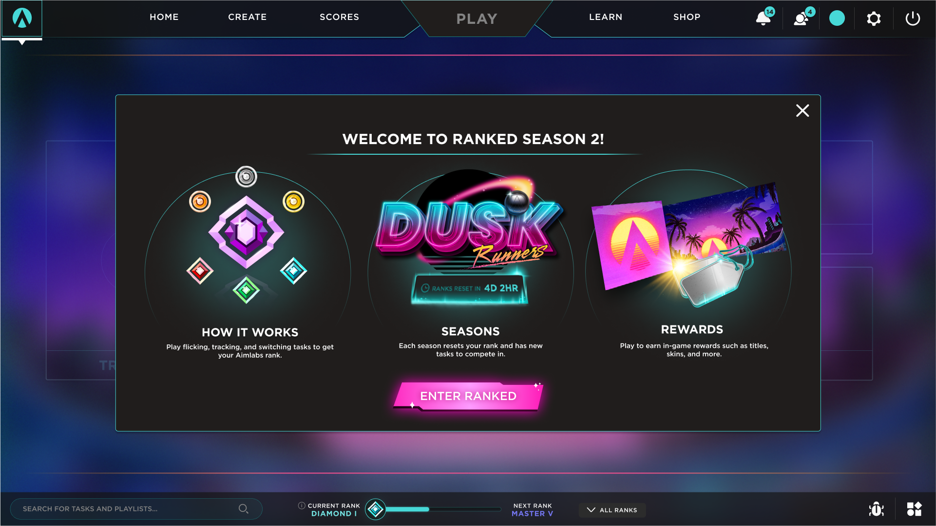Welcome To Ranked Seasons 2: Dusk Runners!